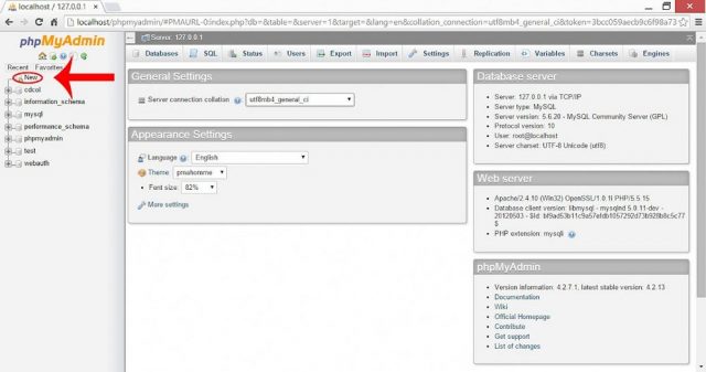 How to Create New Database In Wordpress using PHPMyAdmin