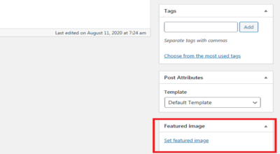How to Add/Change Featured Image or Post Thumbnails In WordPress?