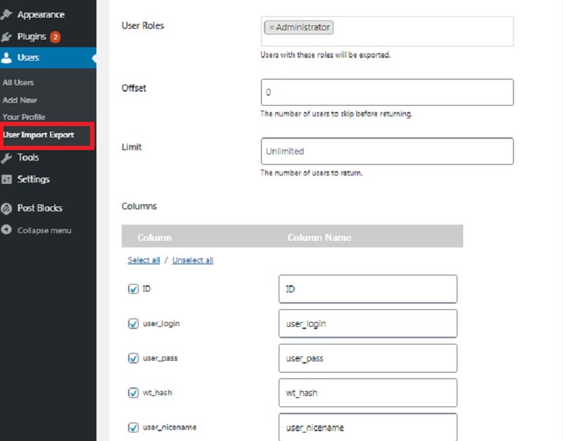 Complete Tutorial Import And Export WordPress User 24x7wpsupport
